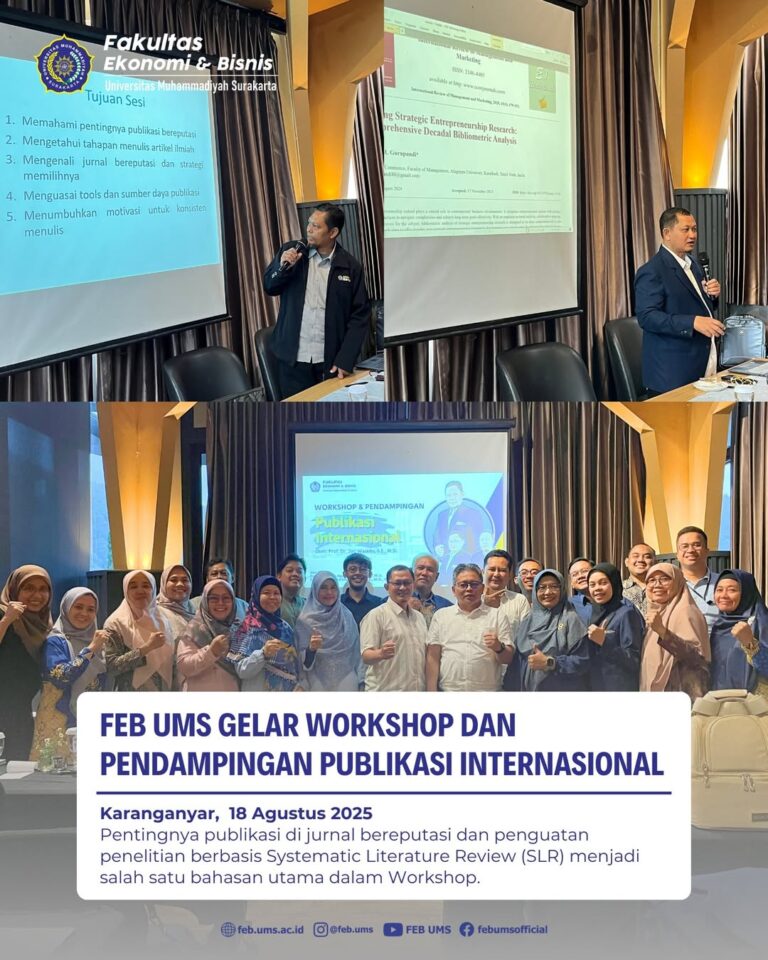 FEB UMS – Fakultas Ekonomi dan Bisnis Universitas Muhammadiyah Surakarta